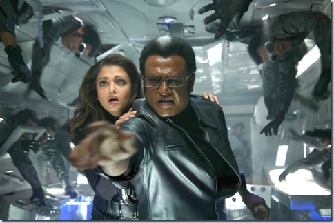 Rajinikanth Aishwarya Rai in Enthiran
